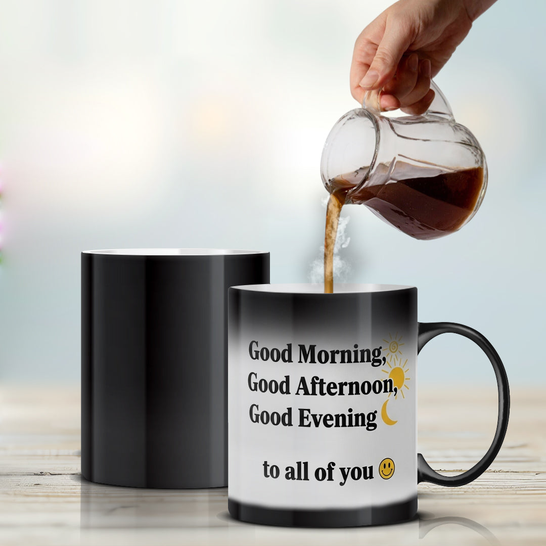 Good Morning Good Afternoon Good Evening Magic Mug – CA Bhanwar Borana | BB Virtuals Merchandise ...